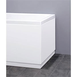 Nuie High Gloss MDF Front Bath Panels - White - Various Sizes at ...
