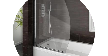 Sail Bath Screen | Bath Shower Screens | Victorian Plumbing