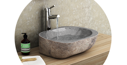 Stone Basin | Stone Bathroom Sink | Victorian Plumbing