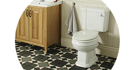 Traditional Closed Coupled Toilets - A large range in stock at ...