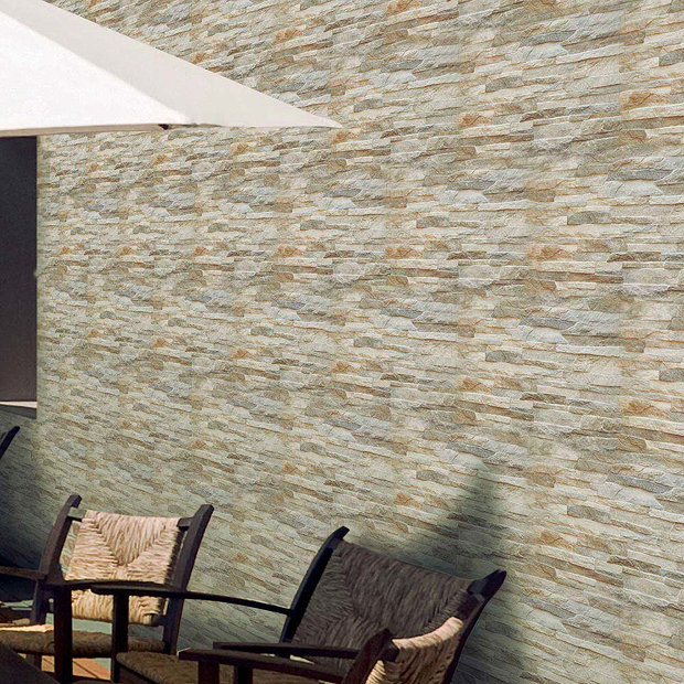 10 Textured Alps Stone Effect Wall Tiles | Victorian Plumbing.co.uk
