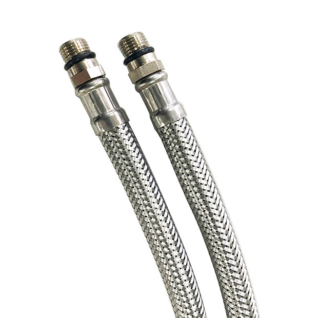 10mm Flexi Tap Connector Monobloc - Length 400mm | Victorian Plumbing UK