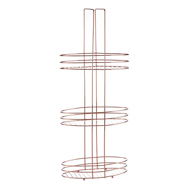 3 Tier Copper Plated Storage Rack