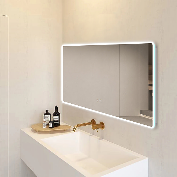 600 x 1200mm LED Illuminated Bluetooth Mirror incl. Touch Sensor + Anti-Fog