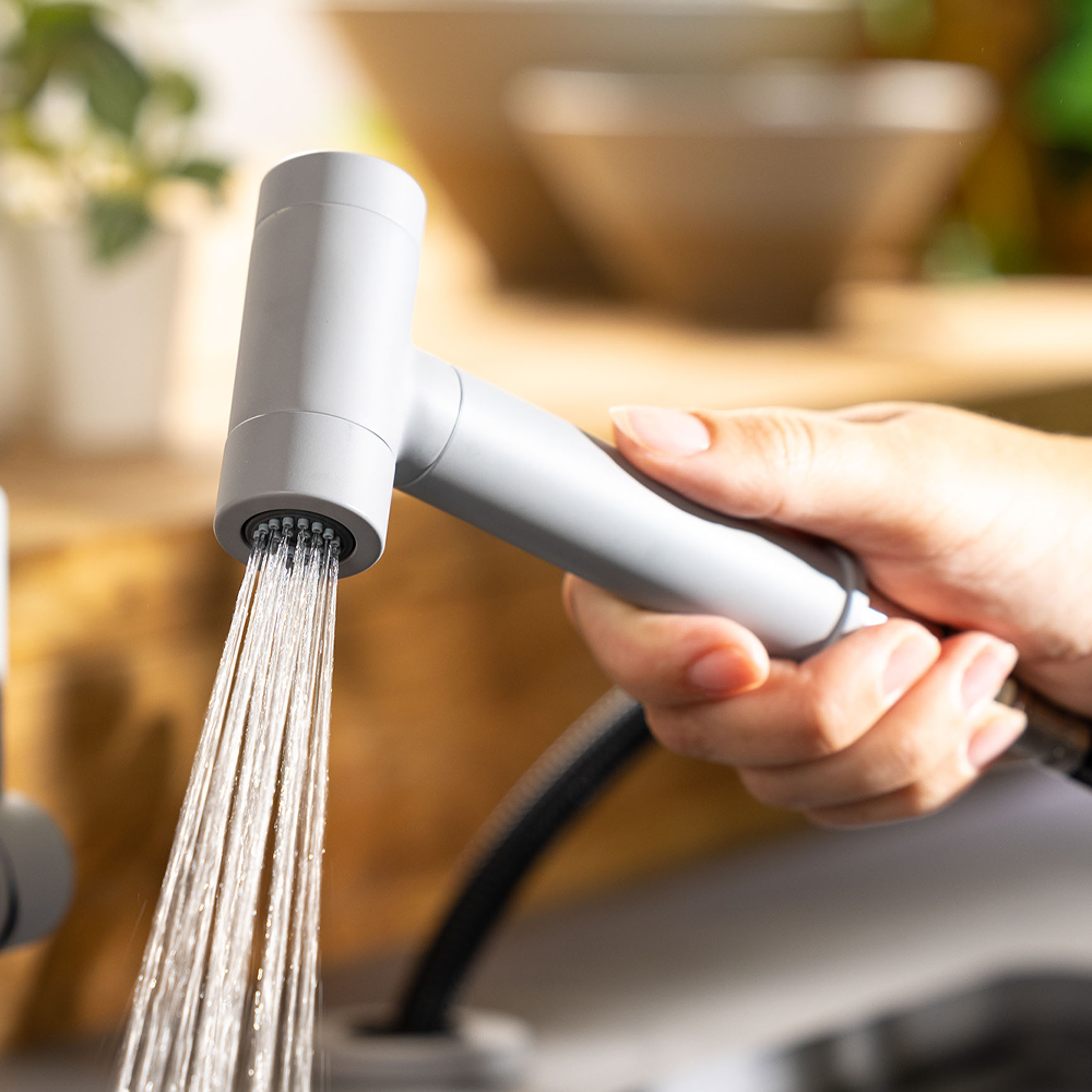 Abode Click Scandi Grey Kitchen Handspray