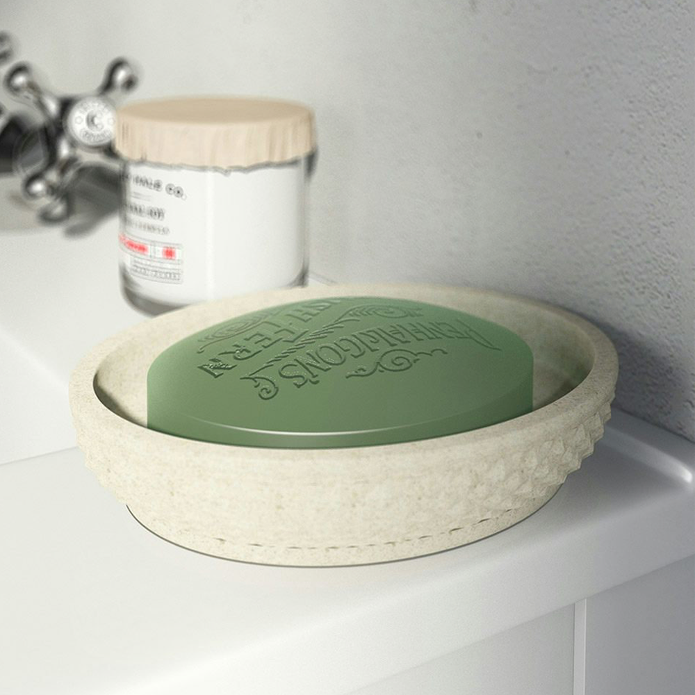 Accents Copacabana Cream Ceramic Soap Dish
