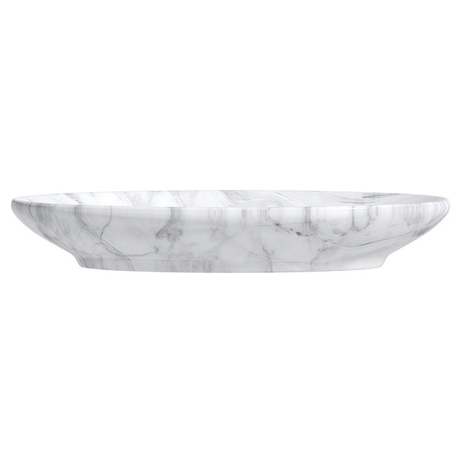 Accents Waikiki Marble Effect Ceramic Soap Dish