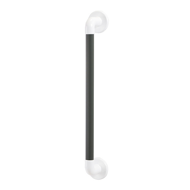 AKW 1400 Series Mid-Grey Straight Plastic Grab Rail