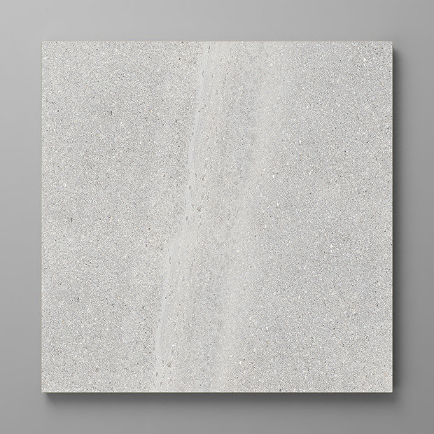 Alana Grey Stone Effect Wall and Floor Tiles - 600 x 600mm