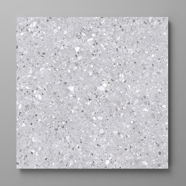 Altino Grey Terrazzo Effect Wall & Floor Tiles - 800 x 800mm