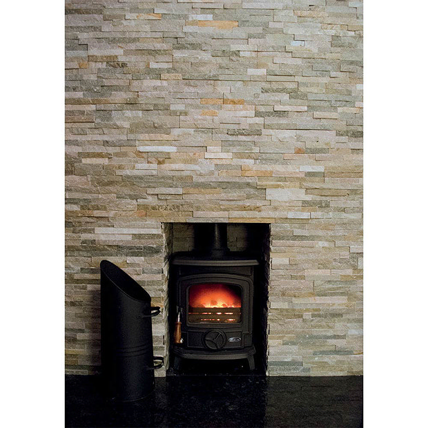 Amaro Stone Colour Split Face Stone Cladding Panels - 400 x 100mm