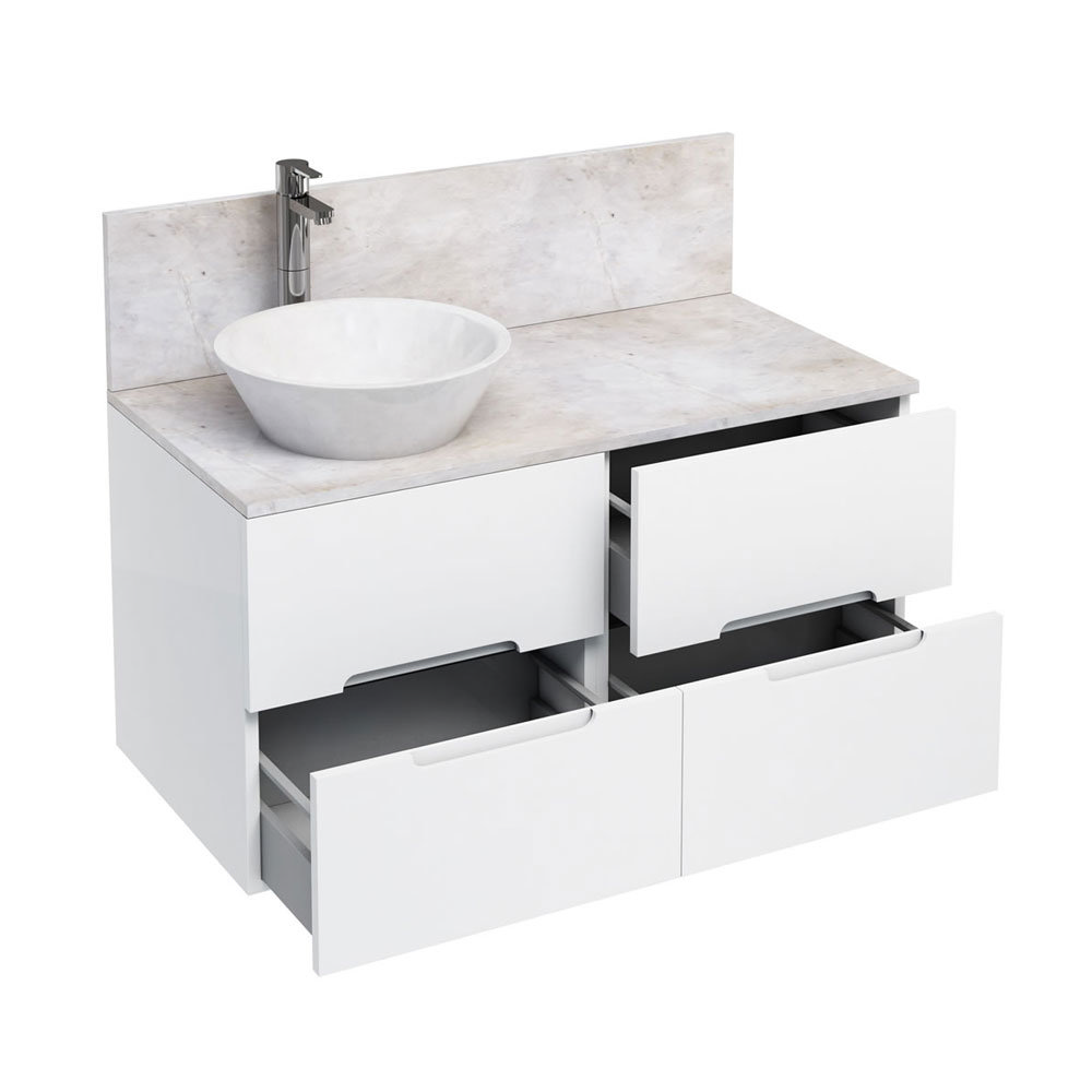 Aqua Cabinets D1000 Unit With Cone Basin | Now At Victorian Plumbing