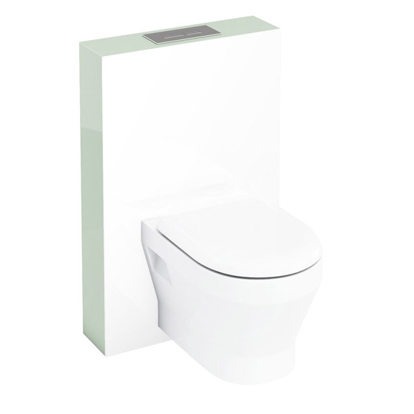Aqua Cabinets - W550 x D150mm Tablet Wall Hung WC unit with pan ...
