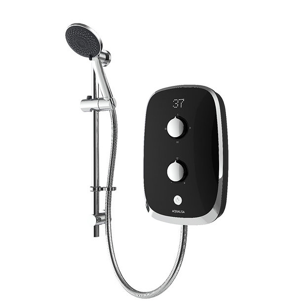 Aqualisa eMOTION Electric Shower - 10.5KW - Black - MOBC105
