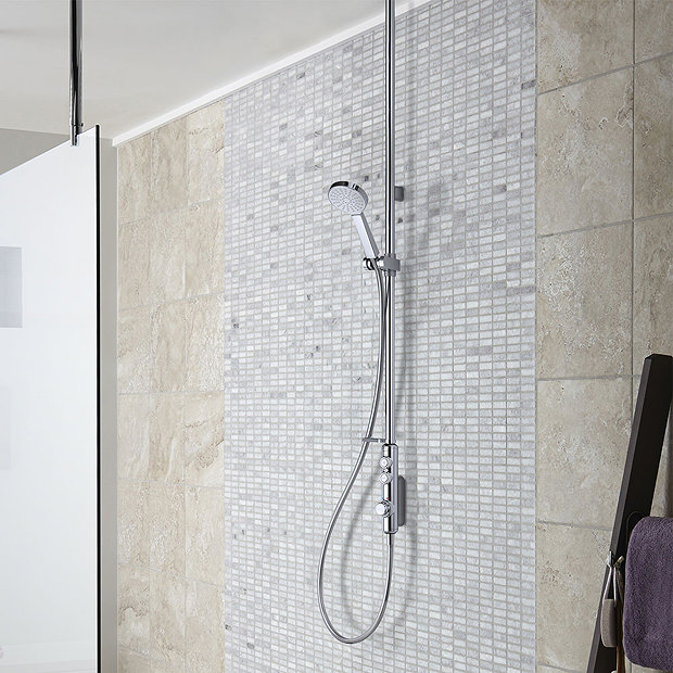 Aqualisa iSystem Smart Shower Exposed with Adjustable Head