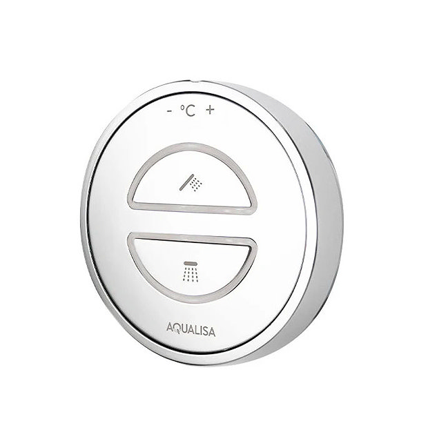 Aqualisa Unity Q Smart Shower Concealed with Adjustable and Wall Fixed ...