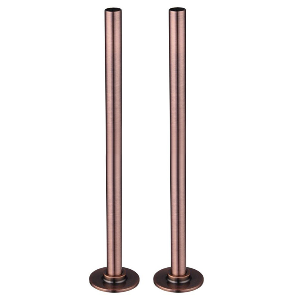 Arezzo 300mm Antique Copper 15mm Pipe Kit for Radiator Valves ...