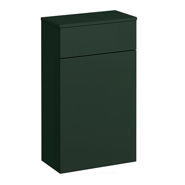 Arezzo 500 x 260mm Matt Dark Green WC Unit Only