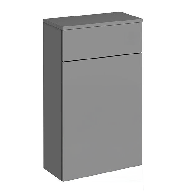 Arezzo 500 x 260mm Matt Grey WC Unit Only