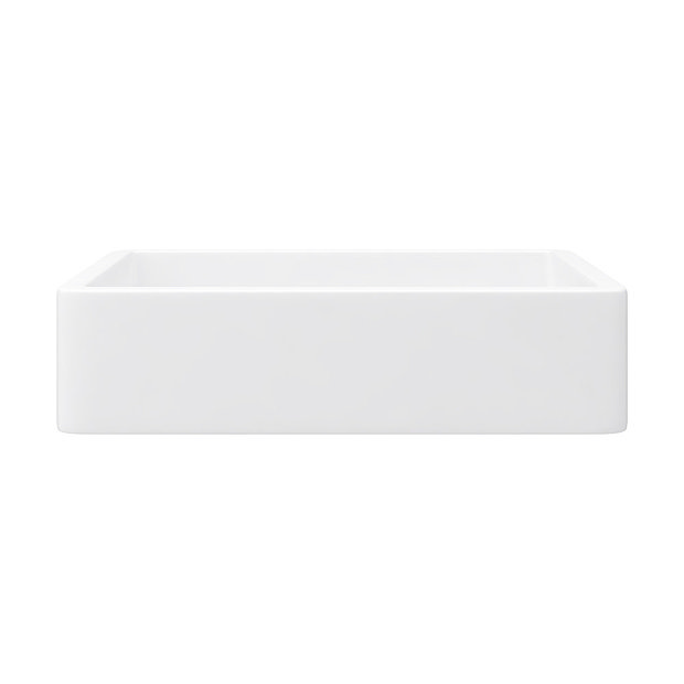 Arezzo 600 x 390mm Gloss White Rectangular Counter Top Basin ...