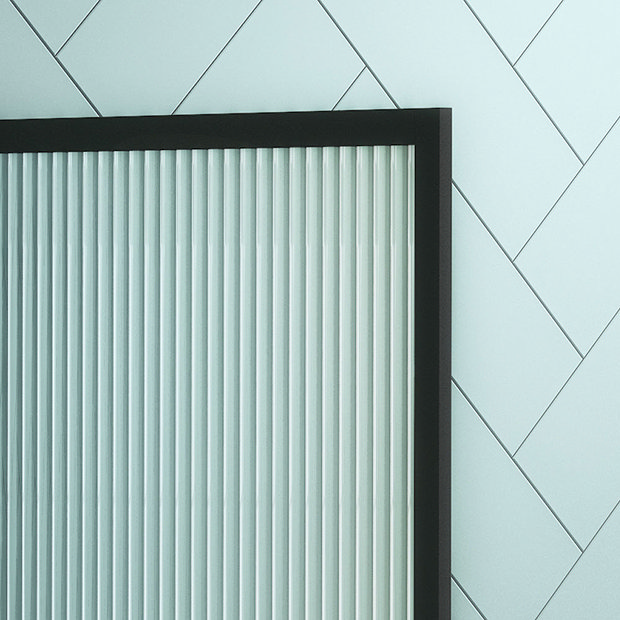 Arezzo Concealed Urinal Pack with 2 x Urinal Bowls + Matt Black Frame ...