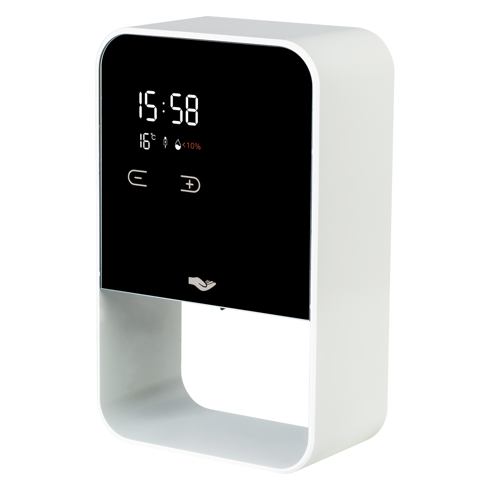 Arezzo Digital Liquid Soap Dispenser in White | Victorian Plumbing UK