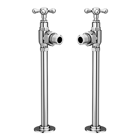 Chrome Radiator Caps | Victorian Plumbing UK