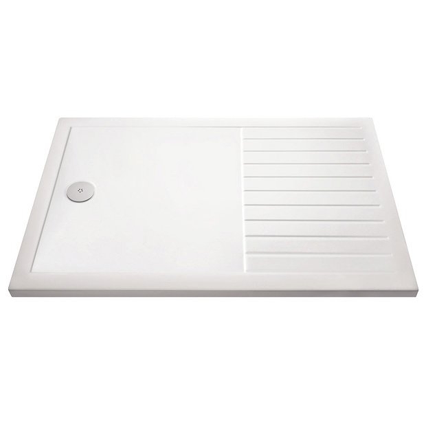 Aurora Walk In Shower Enclosure With Side & Return Panel & Tray