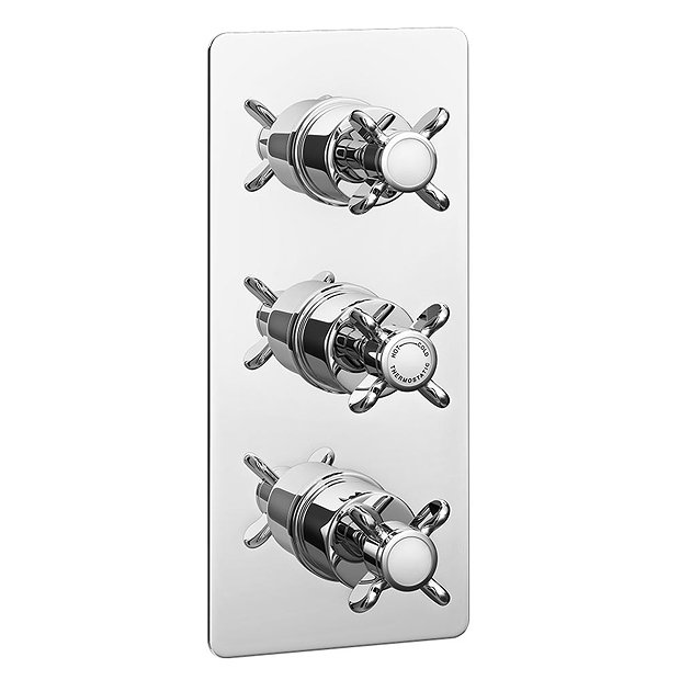 Astoria Traditional Triple Concealed Shower Valve | Victorian Plumbing