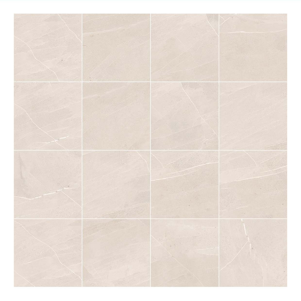 Atakora Beige Stone Effect Wall and Floor Tiles - 600 x 600mm