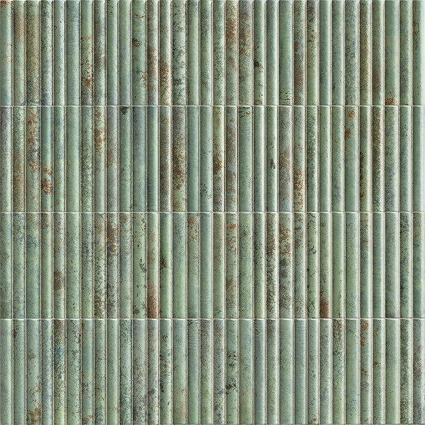 Atlantis Fluted Emerald Wall Tiles - 150 x 300mm