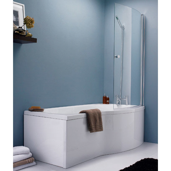 B-Shaped 1700 Complete Bathroom Package at Victorian Plumbing UK