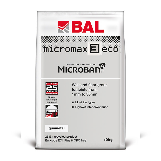 Bal Micromax ECO 10kg Wall and Floor Grout