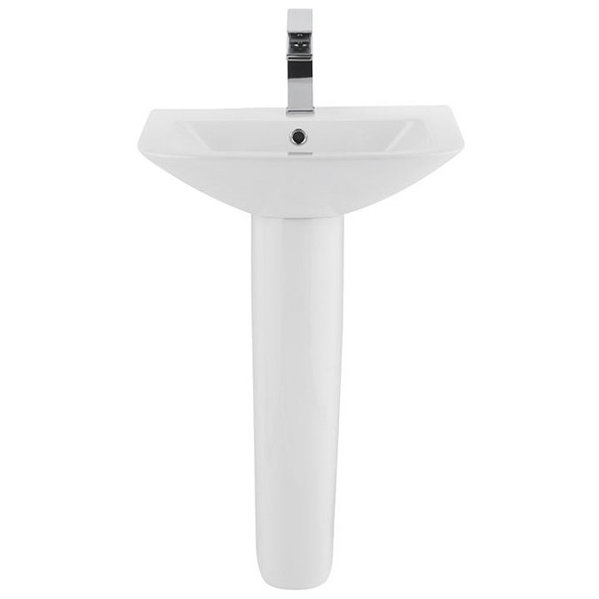 Balterley Inspire 1TH Basin With Full Pedestal | Victorian Plumbing