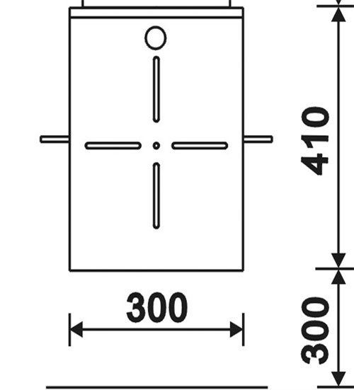 Hudson Reed - Orb Basin Cabinet - LF207 at Victorian Plumbing UK