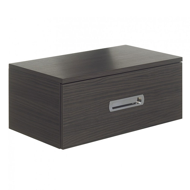 Bauhaus Seattle Single Drawer Wall Hung Console Unit | Anthracite