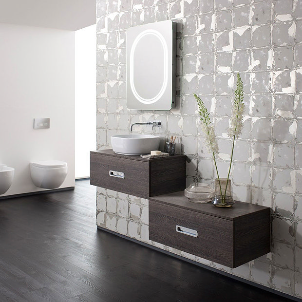 Bauhaus Seattle Single Drawer Wall Hung Console Unit | Available Now