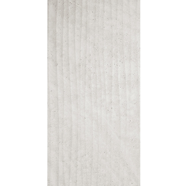 BCT Tiles - 8 Ditto Wave Decor Light Grey High Definition Wall Tile ...