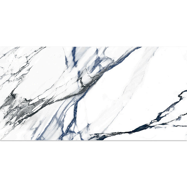 Bellus Blue Marble Effect Wall & Floor Tiles - 300 x 600mm