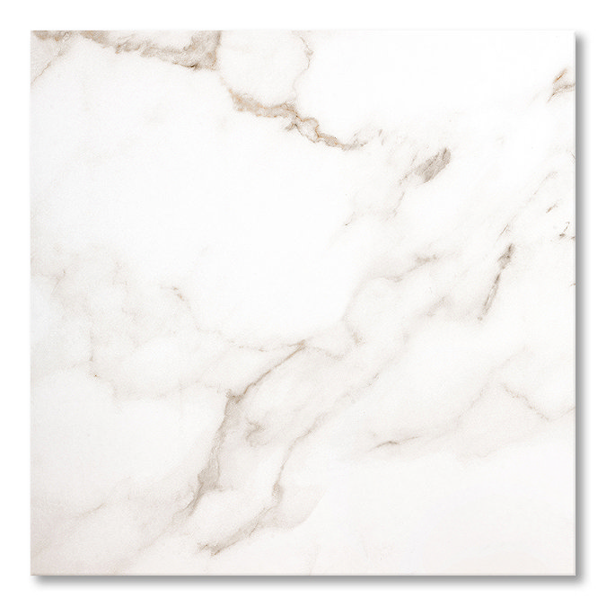 Bertrand Gloss Gold Marble Effect Wall and Floor Tiles - 450 x 450mm