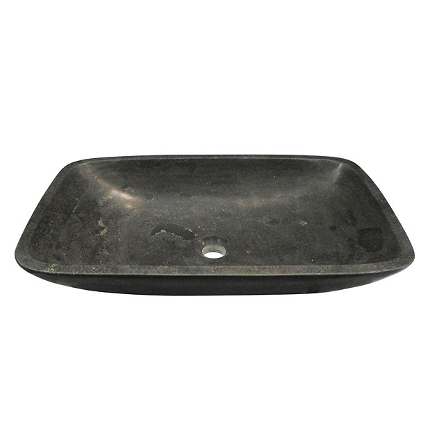 Blue Limestone 600 x 380mm Counter Top Rectangle Basin 0TH - BLST003 ...