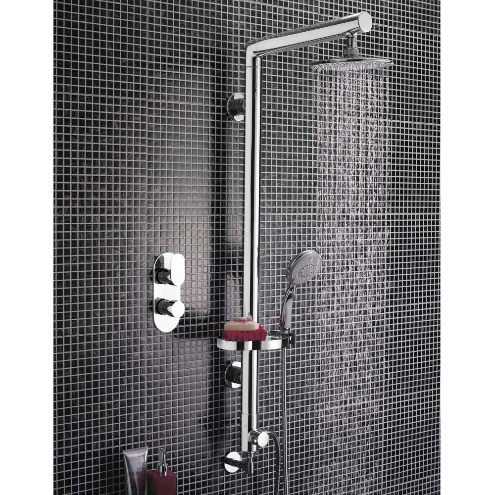 Bosa Rigid Riser Shower Package | At Victorian Plumbing.co.uk