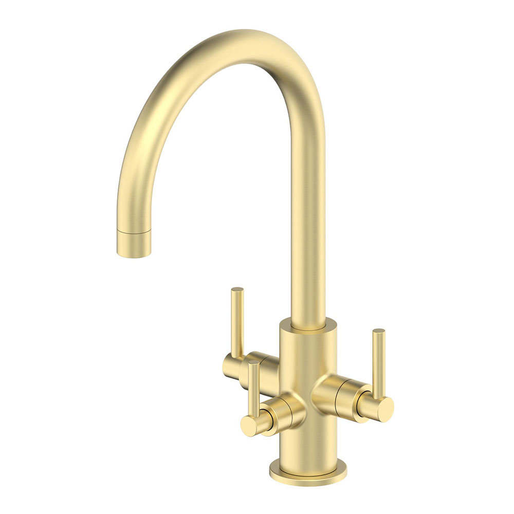 Bower 3-in-1 Instant Boiling Water Tap - Modern Brushed Brass with ...