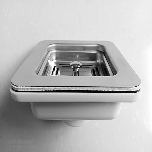 Bower Designer 1000 x 520mm Stainless Steel 1.5 Bowl Kitchen Sink