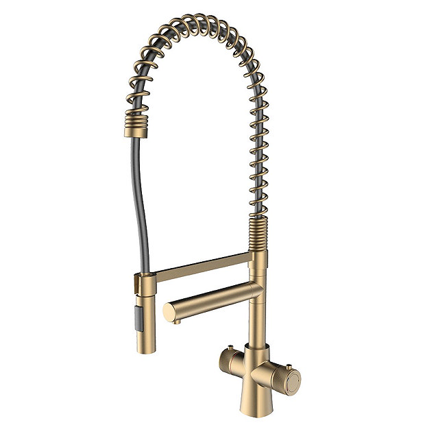 Bower Madrid Directional Spray Instant Boiling Water Tap - Brushed ...