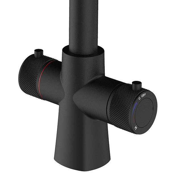 Bower Madrid Directional Spray Instant Boiling Water Tap - Matt Black ...
