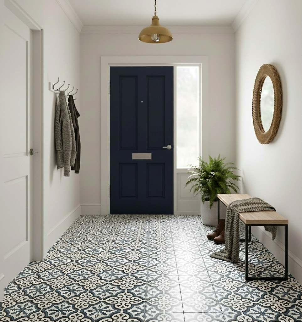 Bradley Patterned Wall and Floor Tiles - 200 x 200mm