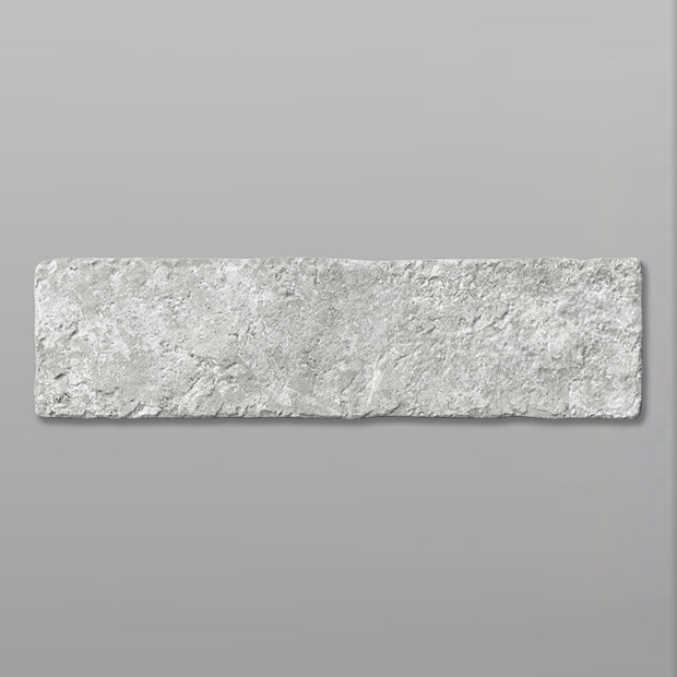 Branford White Stone Effect Tiles - 75 x 280mm