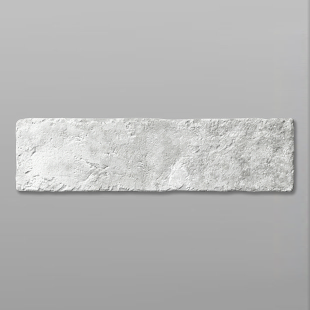 Branford White Stone Effect Tiles - 75 x 280mm