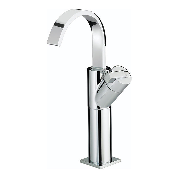 Bristan Chill Contemporary Tall Basin Mixer (without waste) - Chrome ...